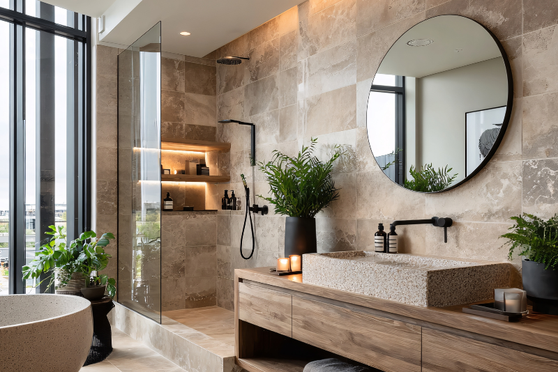 Top Bathroom Tile Design Trends for 2026 | SLO Homes
